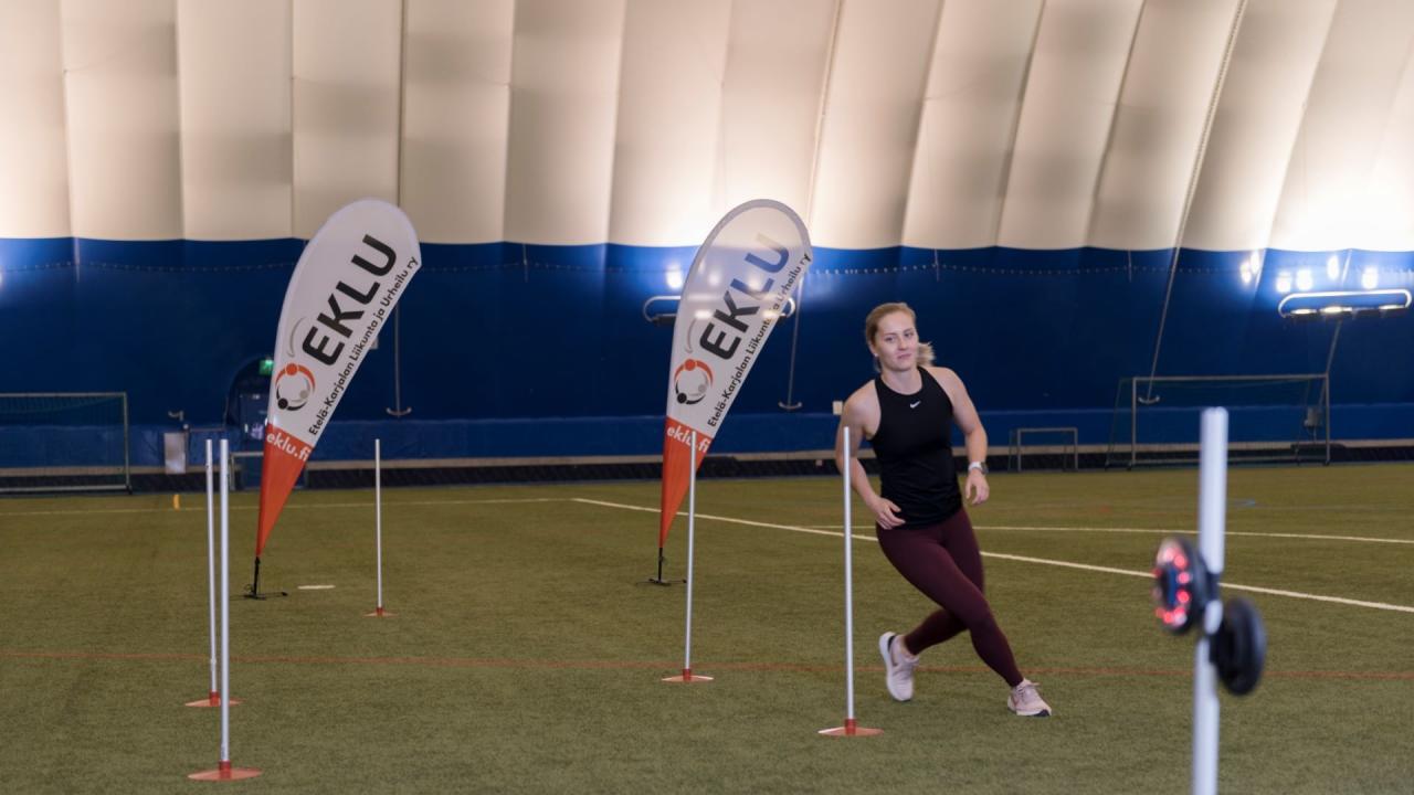 Speed and agility testing | Ukonniemi Arena